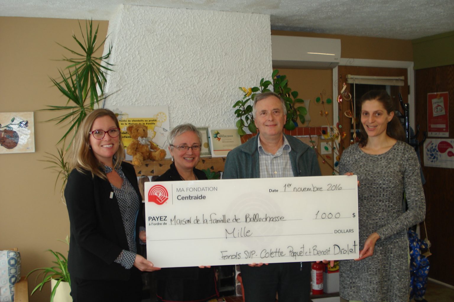 Un soutien pour la Maison de la famille de Bellechasse - La Voix du Sud