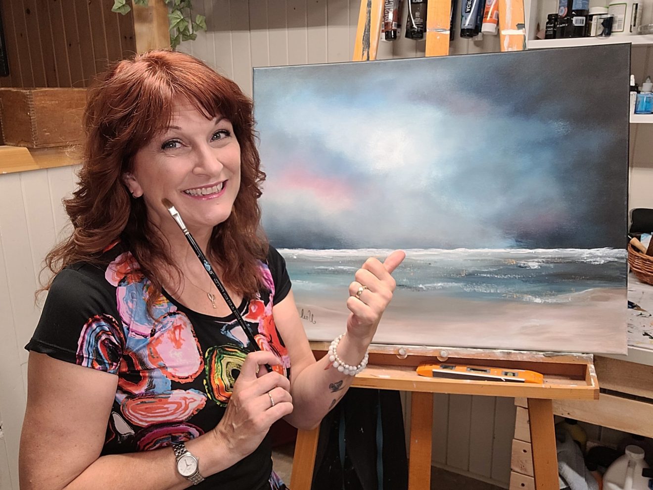 Nathalie Ruel expose ses oeuvres - La Voix du Sud