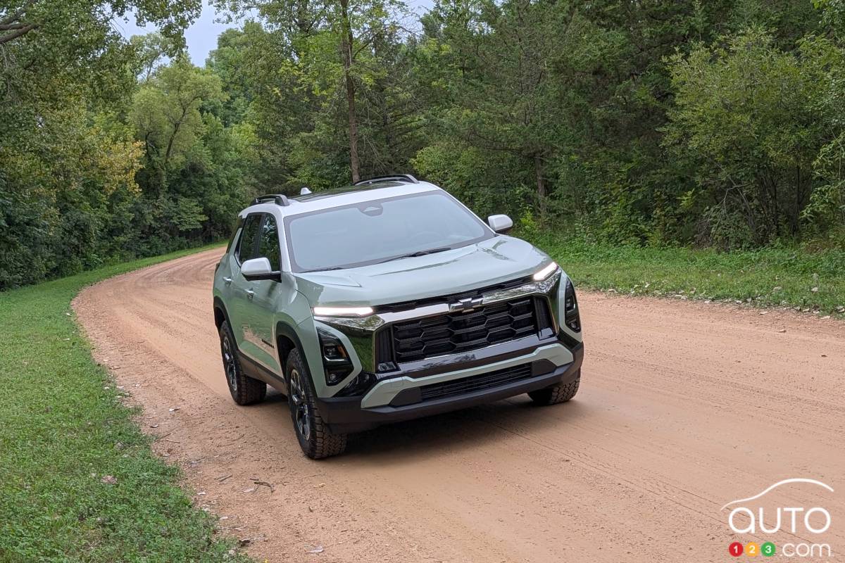 Chevrolet Equinox 2025, premier essai : le VUS compact s’active - La ...