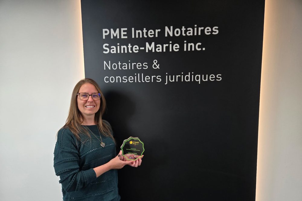 Distinction pour la notaire Catherine Poulin - La Voix du Sud